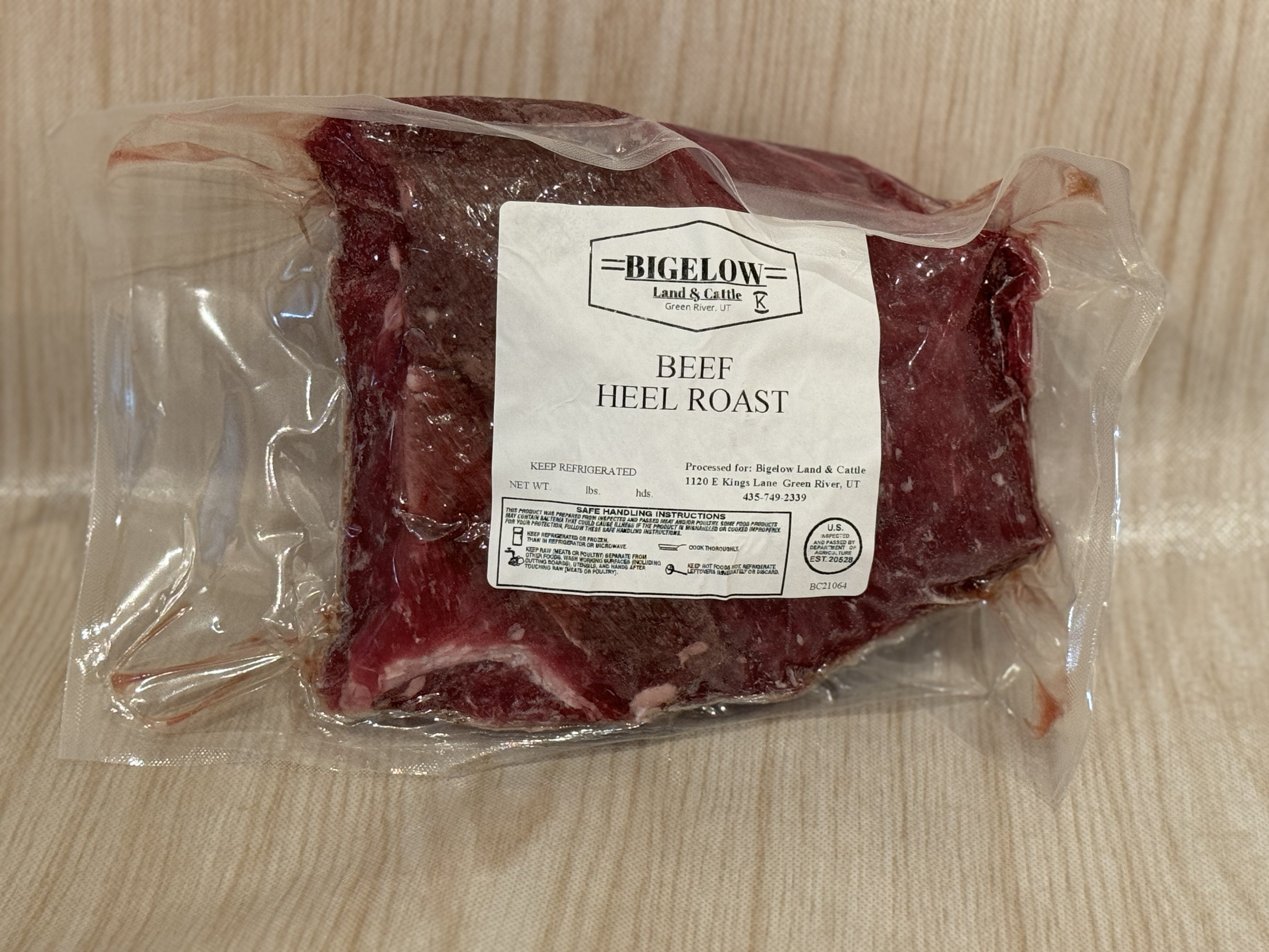 Heel Roast – Bigelow Beef